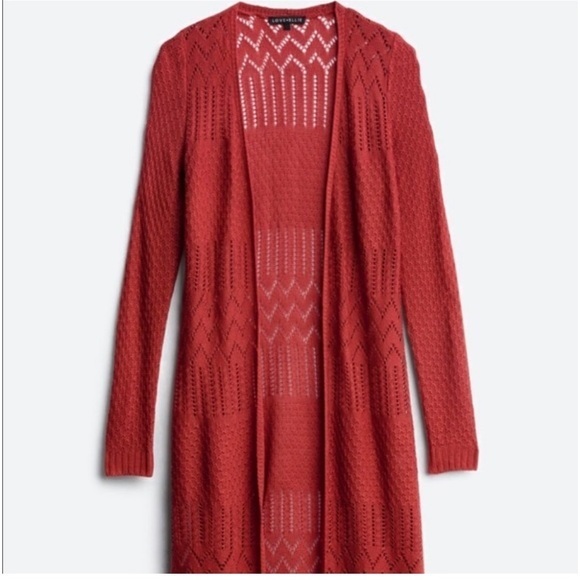 Love Ellie | Sweaters | Stitch Fix Love Ellie Benhill Pointelle Open ...